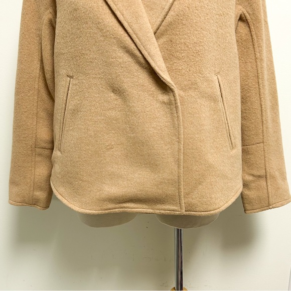 MarlaWynne | Jackets & Coats | Marla Wynne Layers Camel Melton Wool ...